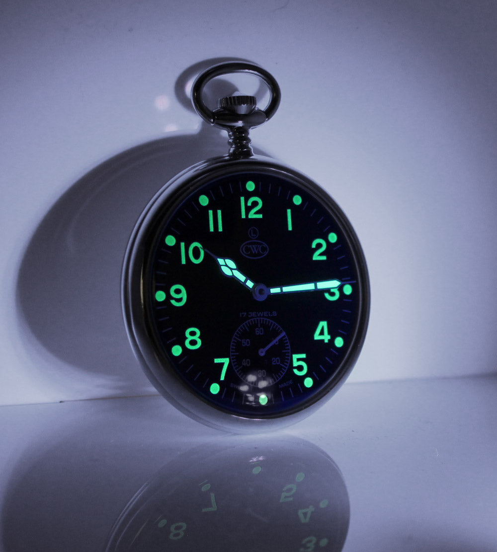 CWC MECHANICAL POCKET WATCH