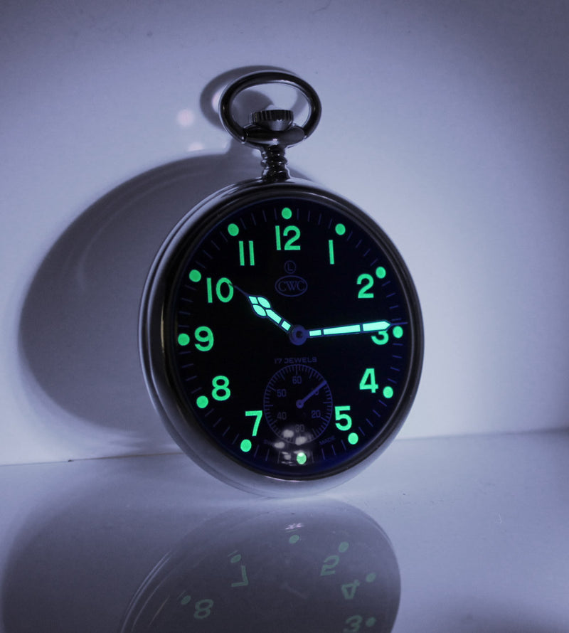 CWC MECHANICAL POCKET WATCH